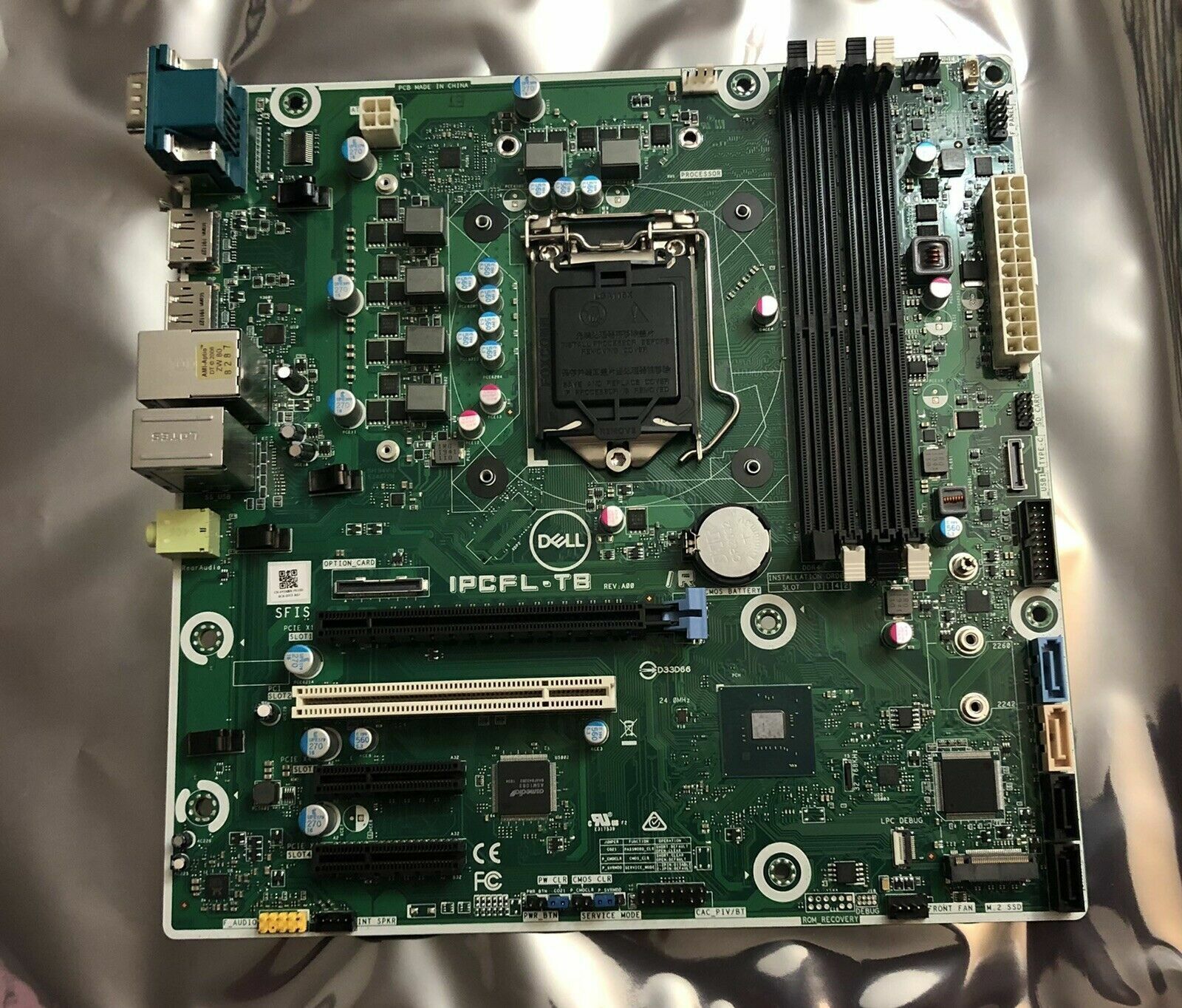 Dell Precision 3630 Tower Motherboard IPCFL-TB Socket LGA1151 DDR4 Y2K ...