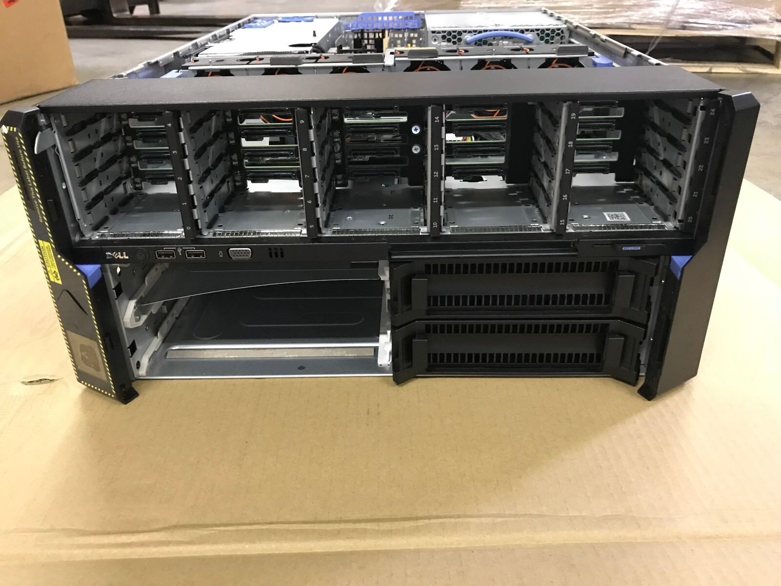 DELL POWEREDGE VRTX ENCLOSURE barebone Motherboard chassis FAN 25BAY 2 ...